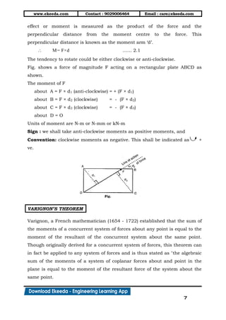 Coplanar forces res & comp of forces - for merge | PDF