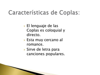 Coplas | PPTX