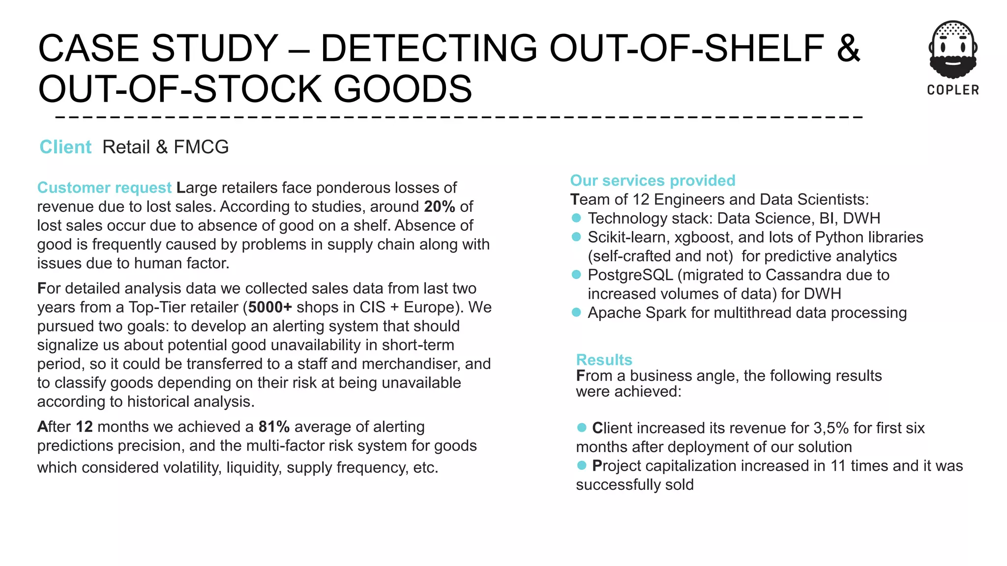 Copler case studies | PPT