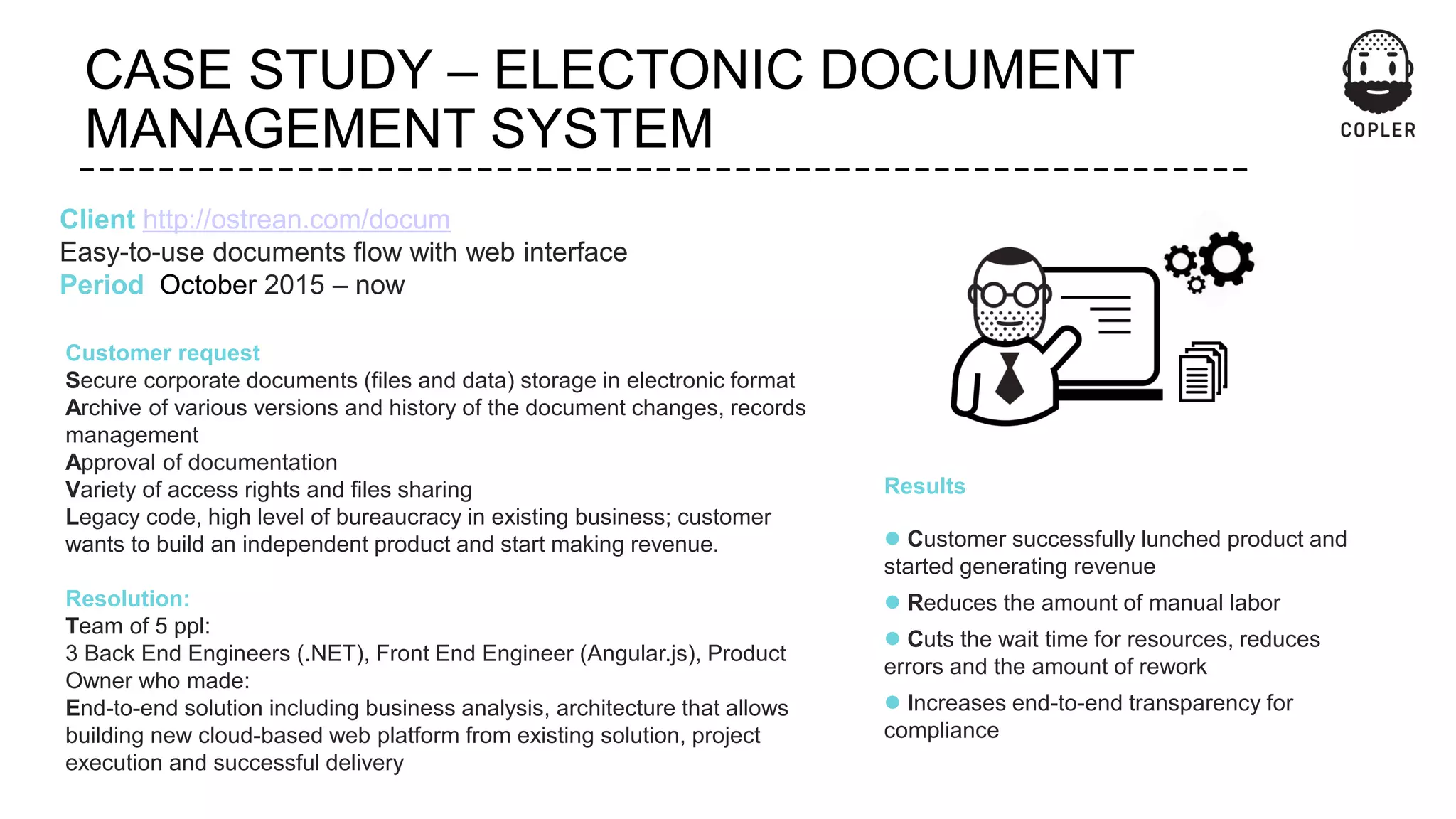 Copler case studies | PPT