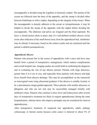 Bohomolets 4th year Surgery Complication of Appendicitis | DOC