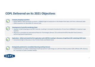 Canadian Overseas Petroleum Limited: Investor Presentation - October ...