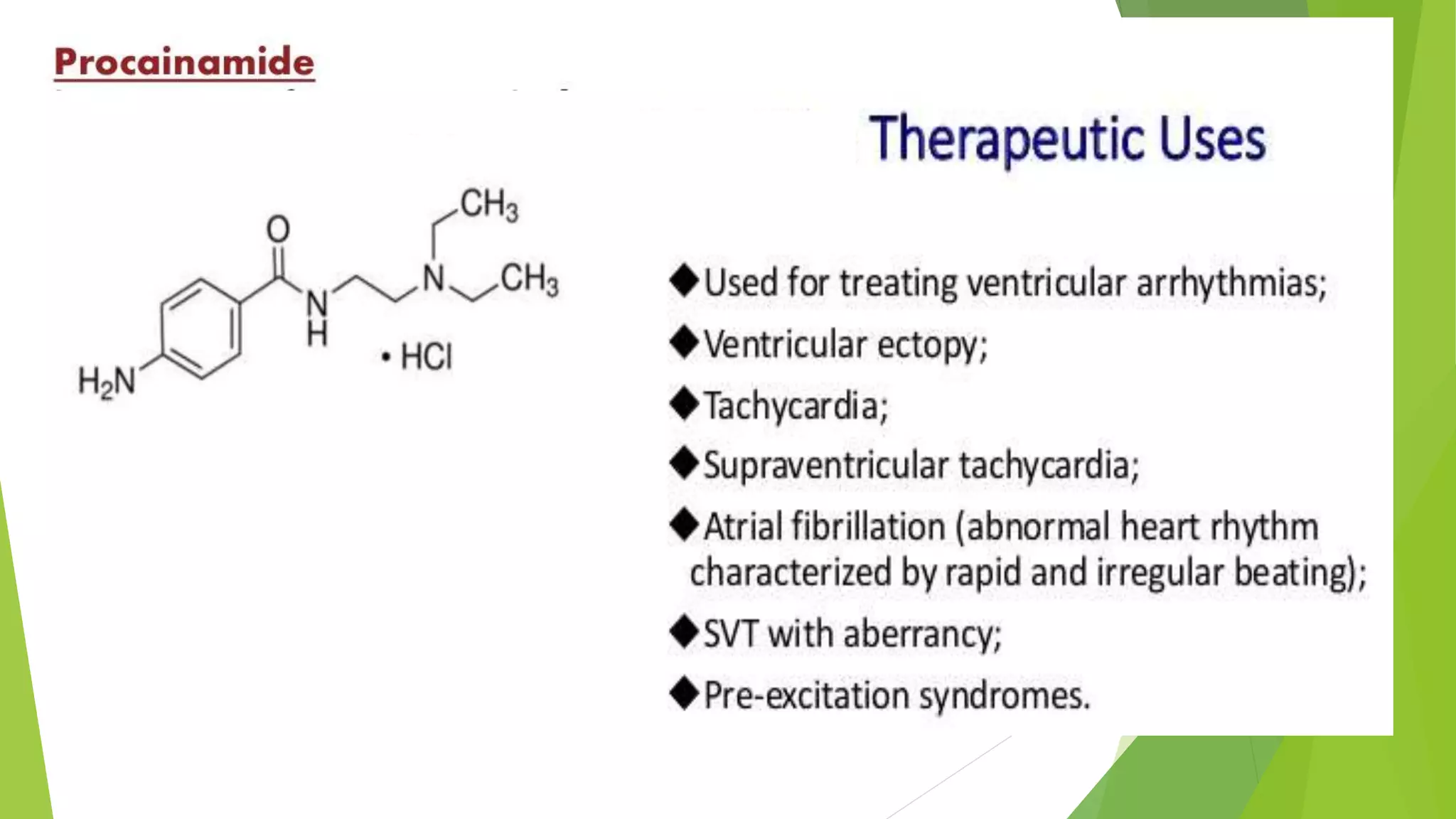 Anti-arrhythmic drugs and calcium channel blockers | PPTX