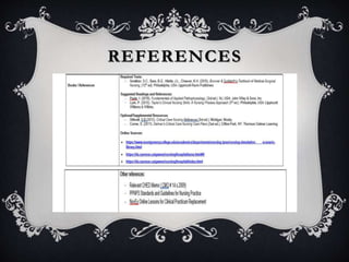 COP NCM 122. Intensive nursing practicum course outline presentation ...