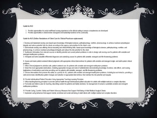 COP NCM 122. Intensive nursing practicum course outline presentation ...