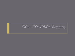 CO PO and PSO attainment.pptx