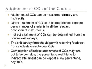 CO PO and PSO attainment.pptx