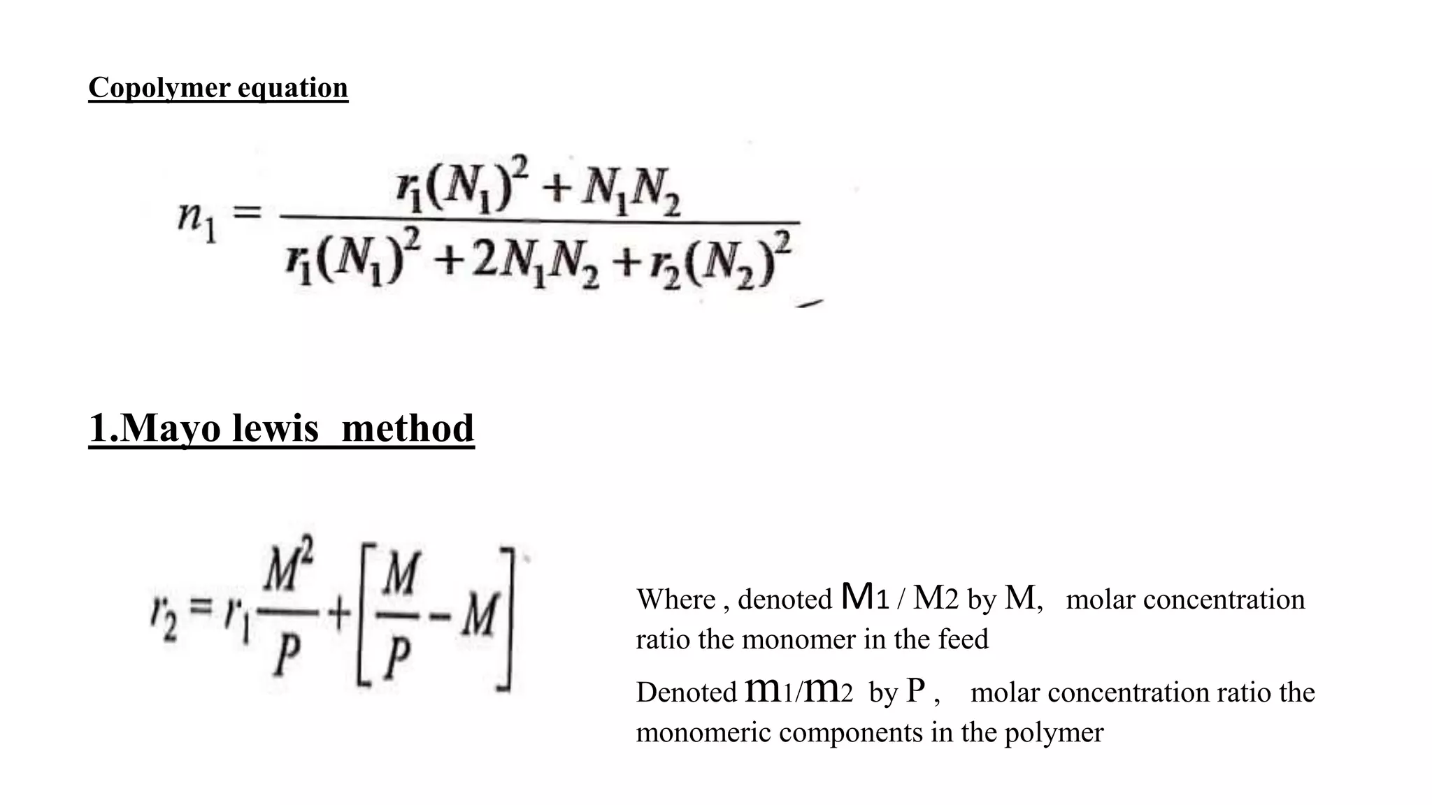 Copolymerisation | PPTX | Chemistry | Science