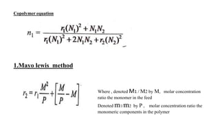Copolymerisation | PPTX