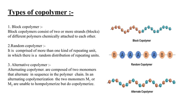 Copolymerisation | PPTX | Chemistry | Science