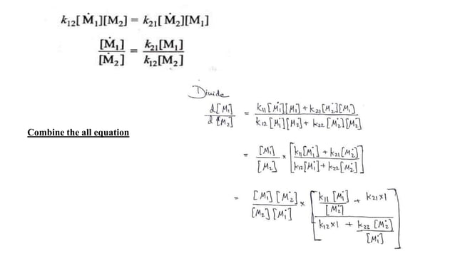 Copolymerisation | PPTX | Chemistry | Science