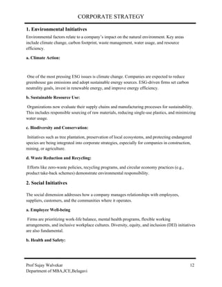 coporate Strategy - Module 6.the process of evaluation | PDF