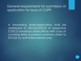 Copp - CERTIFICATE OF PHARMACEUTICAL PRODUCT | PPTX