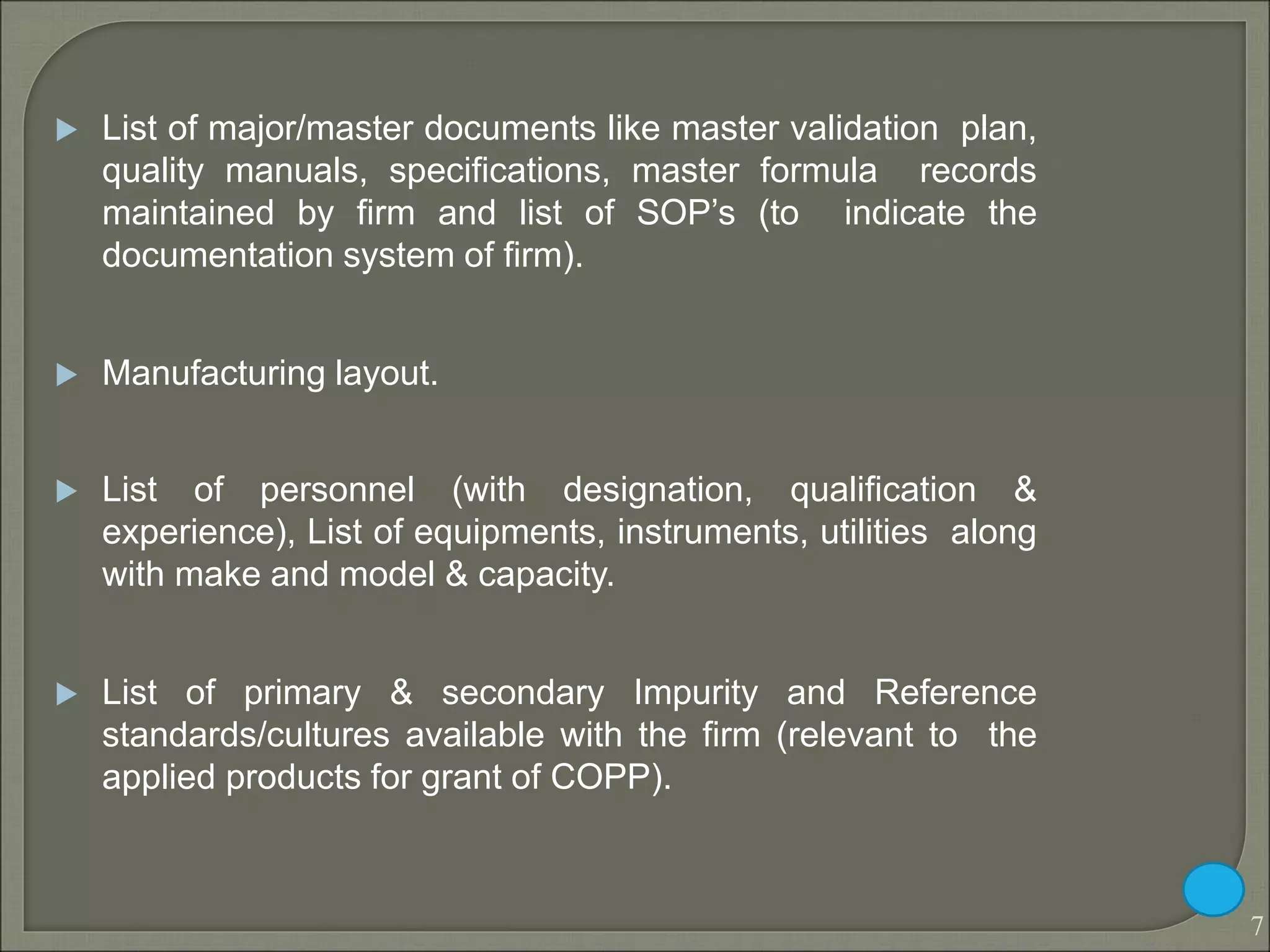 Copp- Certificate of Pharmaceutical Products | PPT