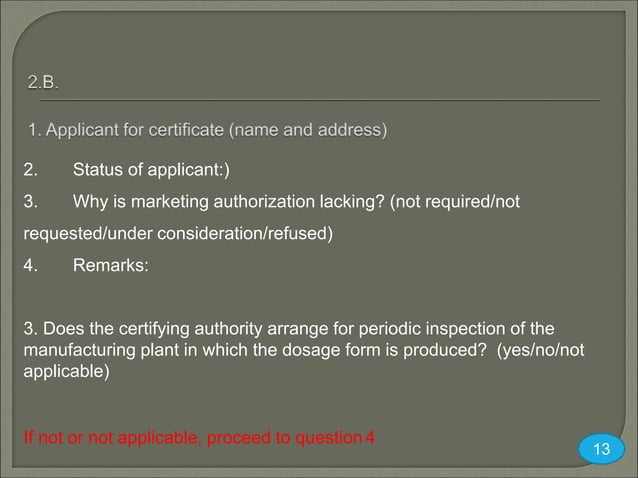 Copp- Certificate of Pharmaceutical Products | PPT