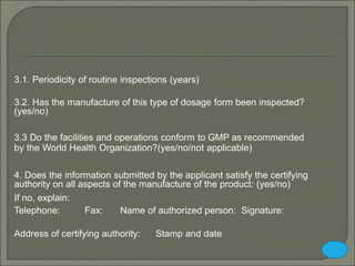 Copp- Certificate of Pharmaceutical Products | PPT