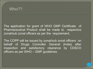 Copp- Certificate of Pharmaceutical Products | PPT