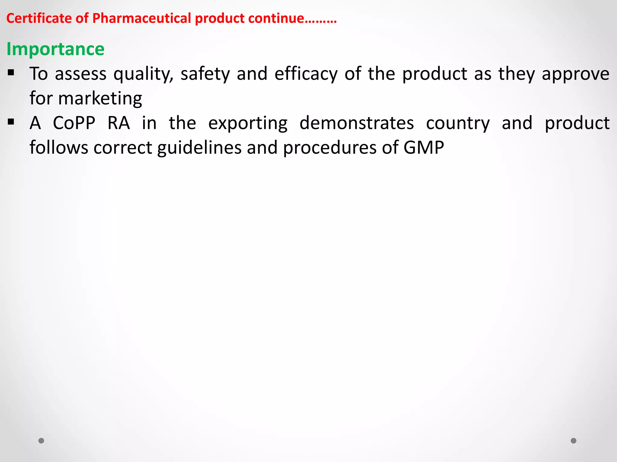 Certificate of pharmaceutical productCoPP.pptx