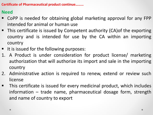 Certificate of pharmaceutical productCoPP.pptx