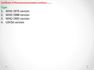 Certificate of pharmaceutical productCoPP.pptx
