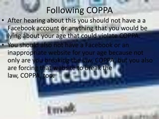 COPPA | PPTX