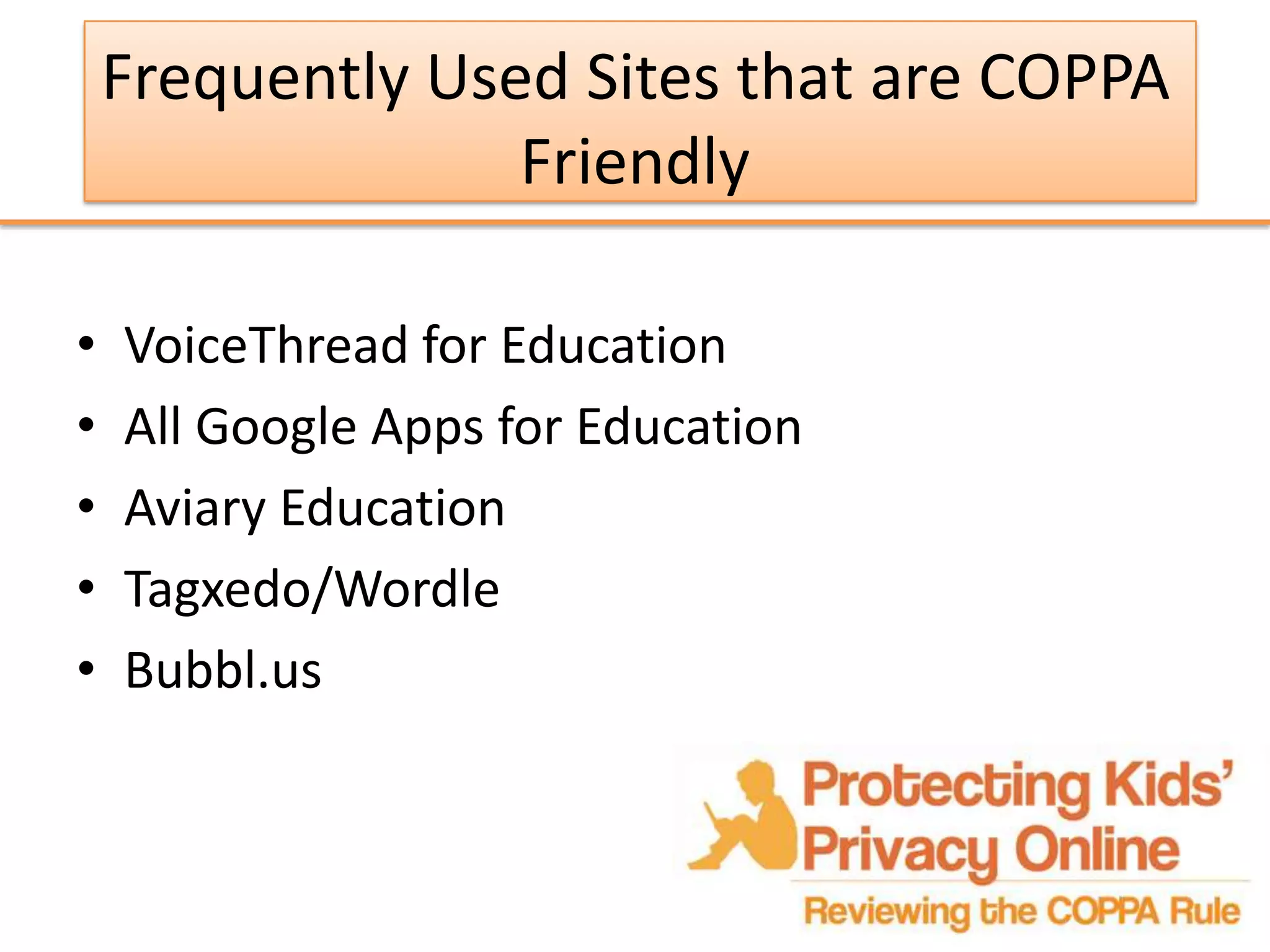 Coppa overview | PPTX