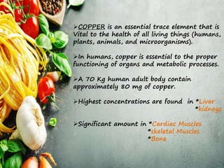 Mineral - Copper | PPTX