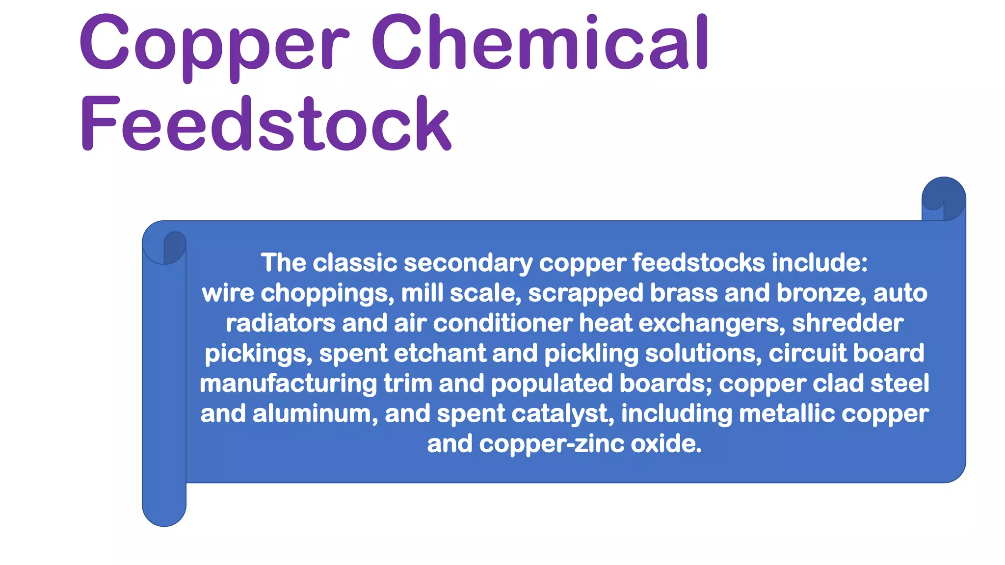 Copper chemicals | PDF | Commodities | Economy