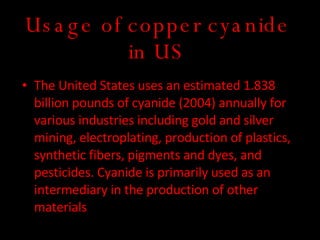 Copper Cyanide | PPT