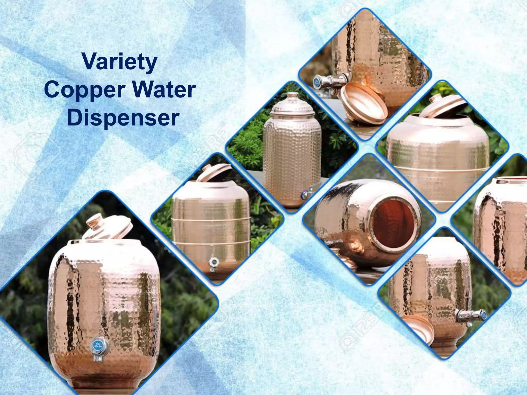 Pure Copper Water Dispenser for Ayurvedic Benefits | PPT