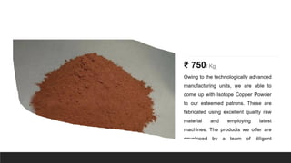 Copper powder | PDF