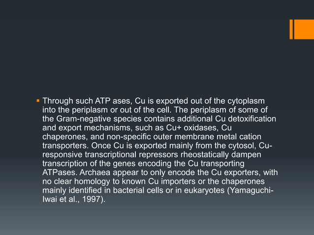 Copper a metalloenzyme | PPTX