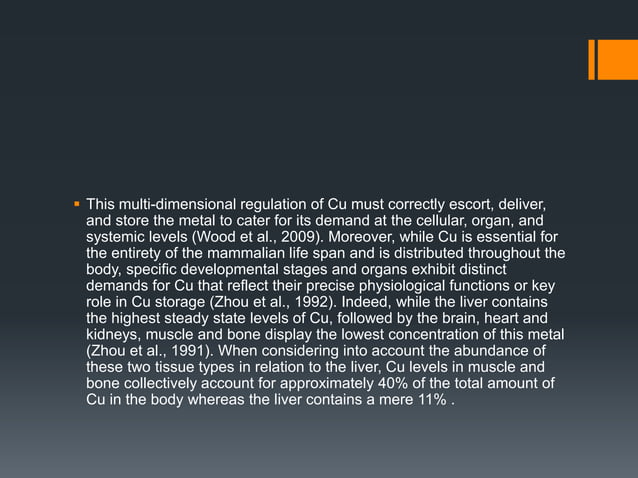 Copper a metalloenzyme | PPTX