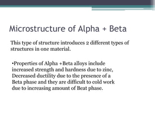 Copper and its alloys | PPTX