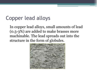 Copper and its alloys | PPTX
