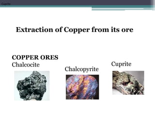 Copper and its alloys | PPTX