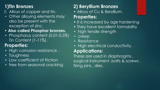 Copper and its alloys | PDF