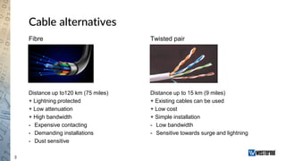 Copper cables an alternative to fibre - Extending Industrial Ethernet | PPT