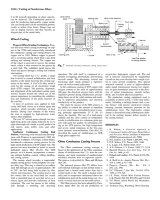 Copper continuous casting | PDF