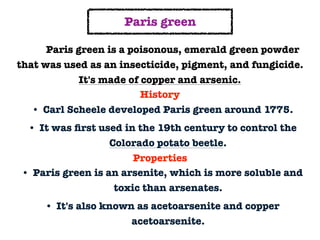 Metallic Poison Copper in AGADTANTRA & Clinical Toxicology. | PDF