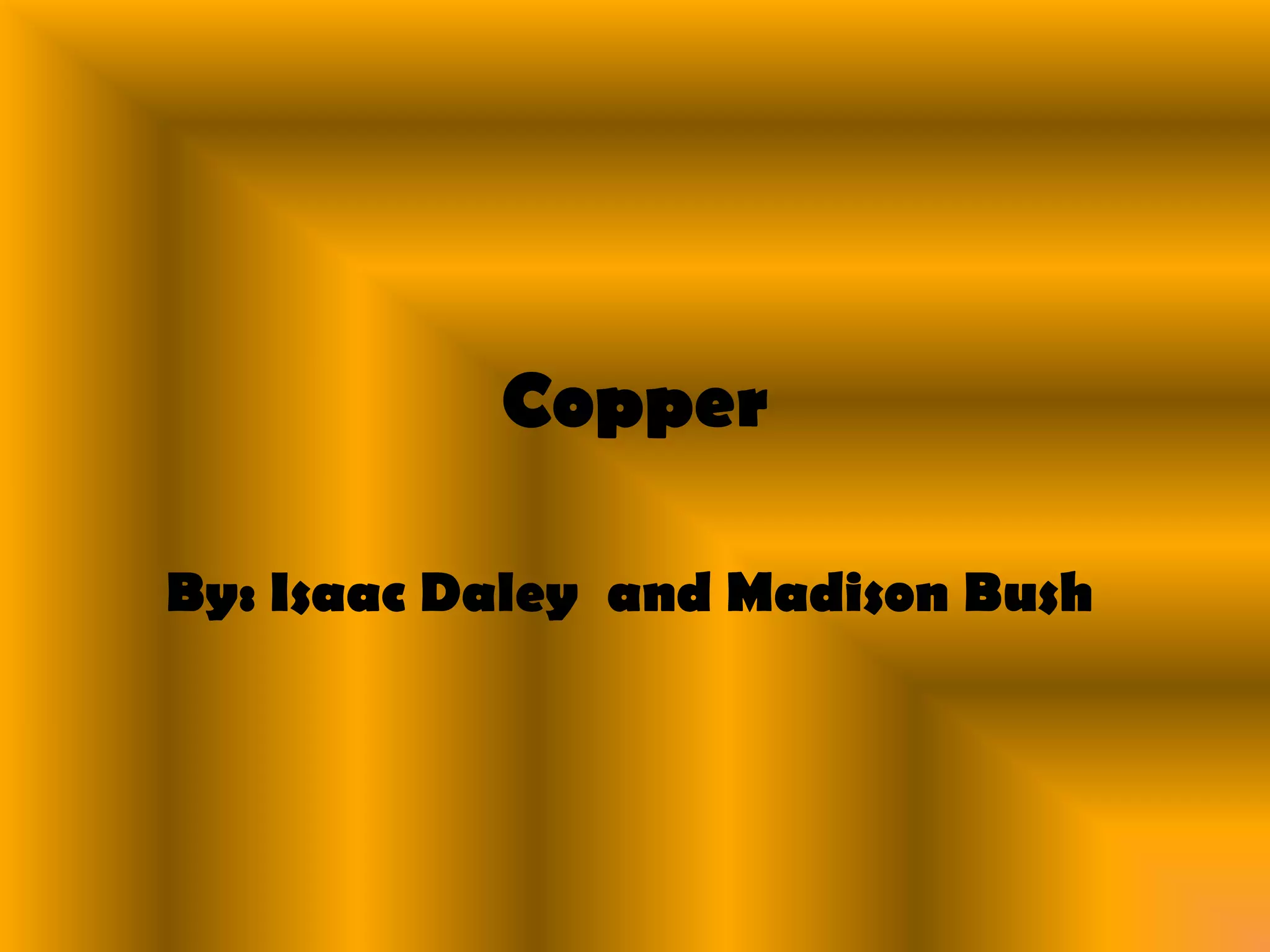 Copper | PPTX