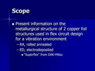Copper foil fatigue | PPT