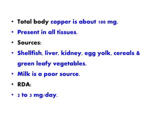 COPPER METABOLISM | PPTX | Blood Disorders | Diseases and Conditions