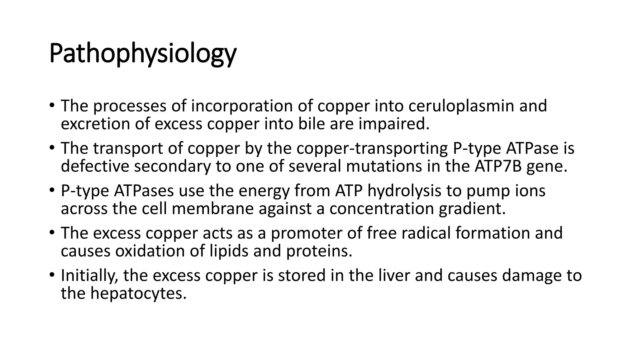 Copper metabolism | PDF