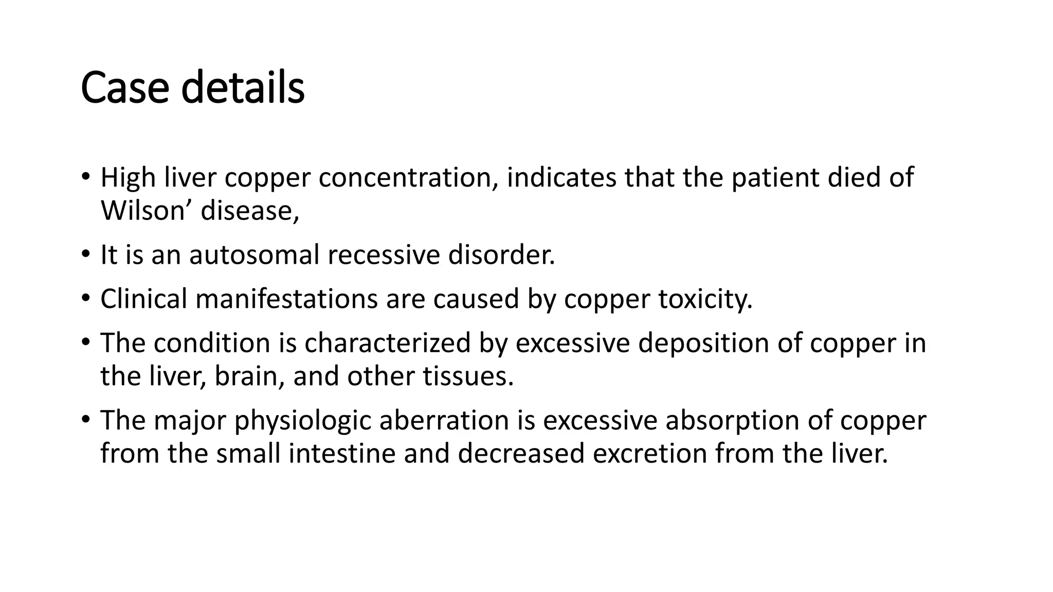 Copper metabolism | PDF