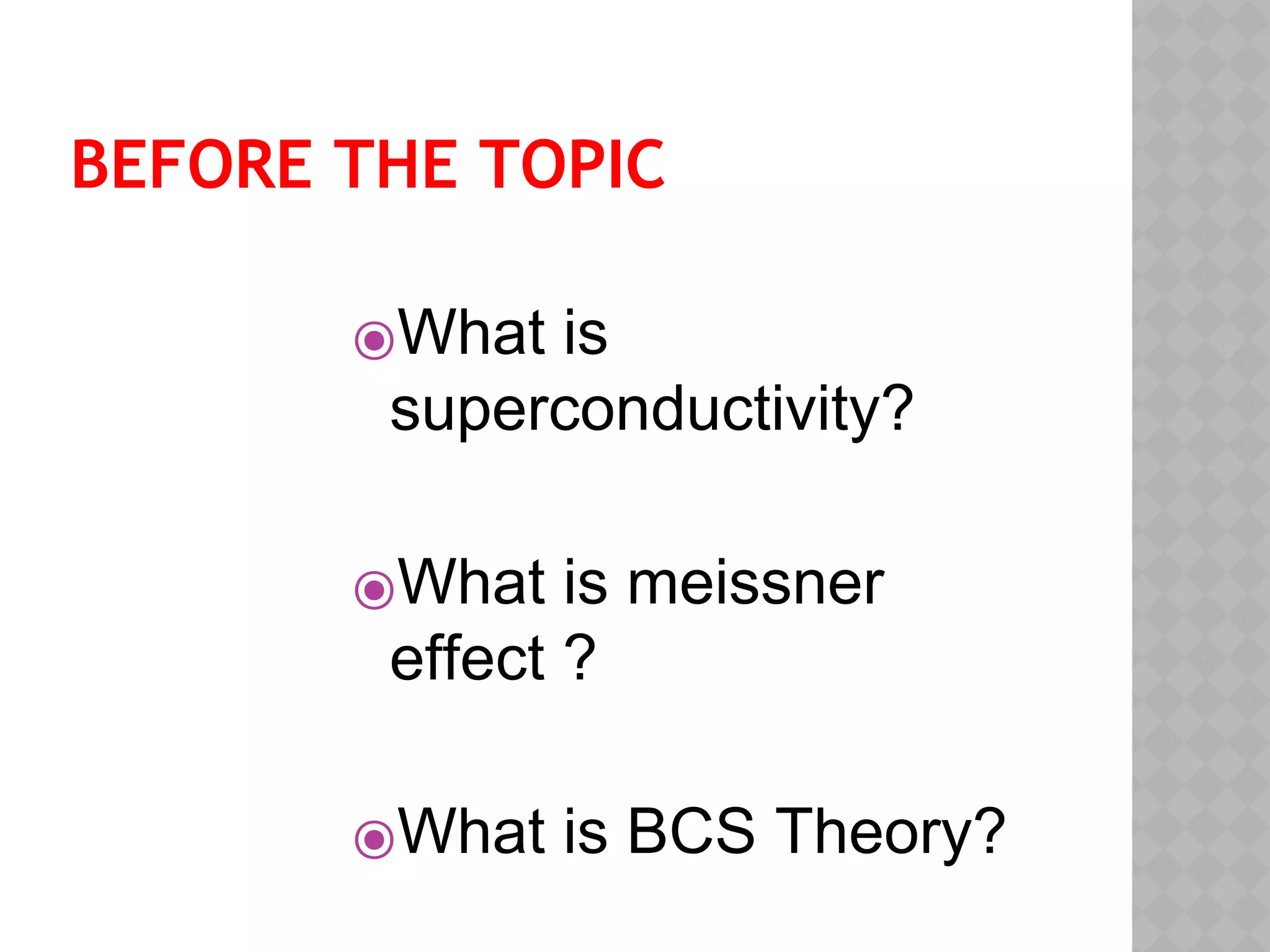 Copper pair (bcs theory) | PPTX