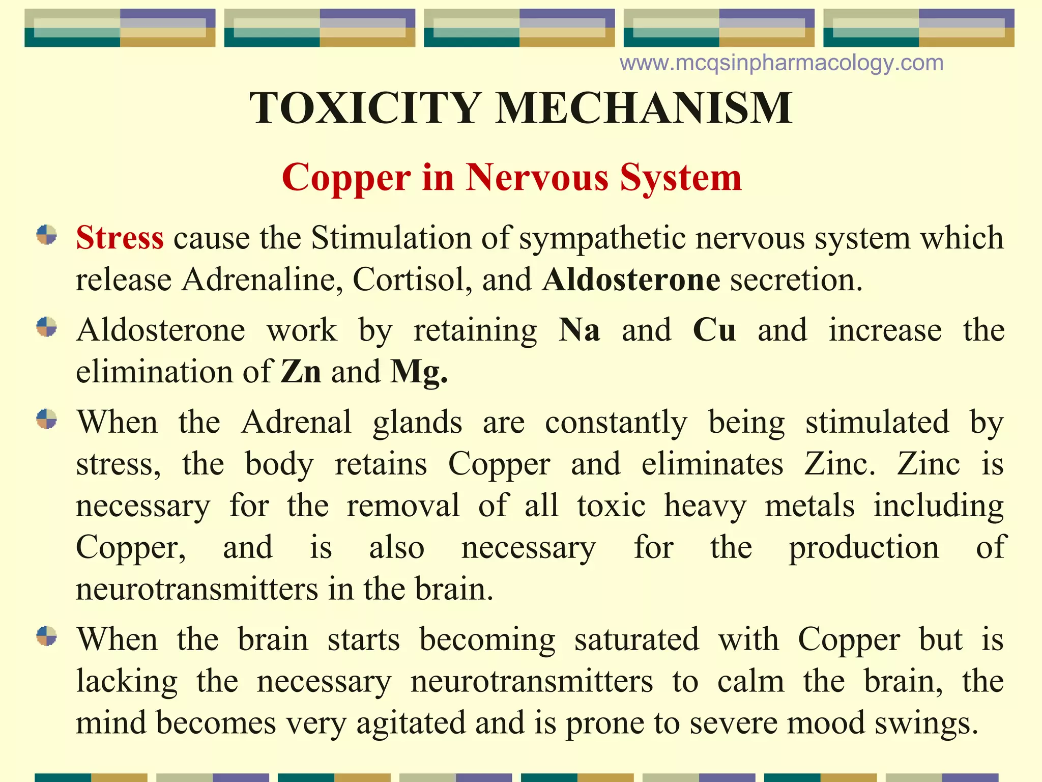 Copper poisoning/Toxicity | PPT