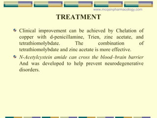 Copper poisoning/Toxicity | PPT