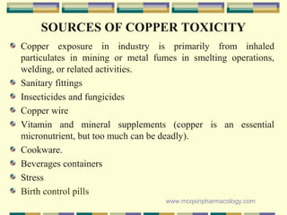 Copper poisoning/Toxicity | PPT