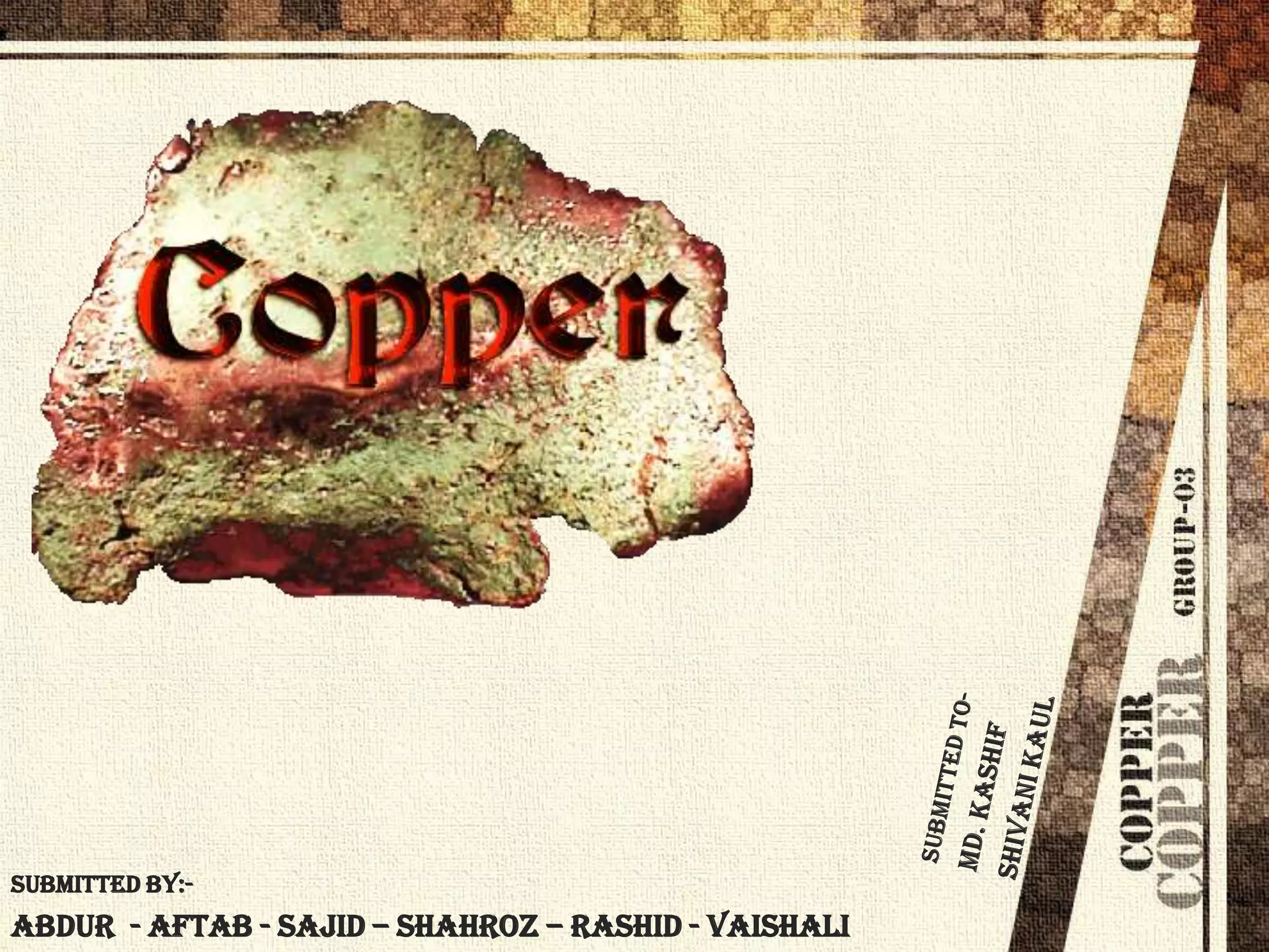 Copper ppt 12345 | PPT